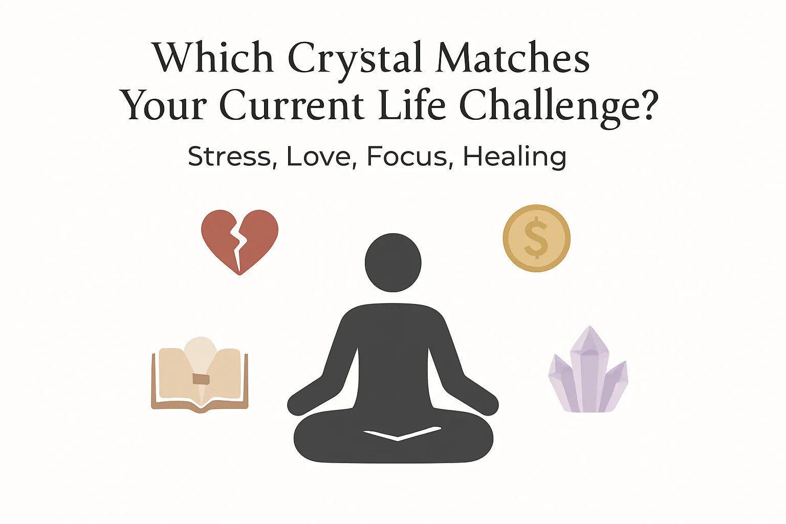 Which Crystal Matches Your Current Life Challenge? (Stress, Love, Focu ...