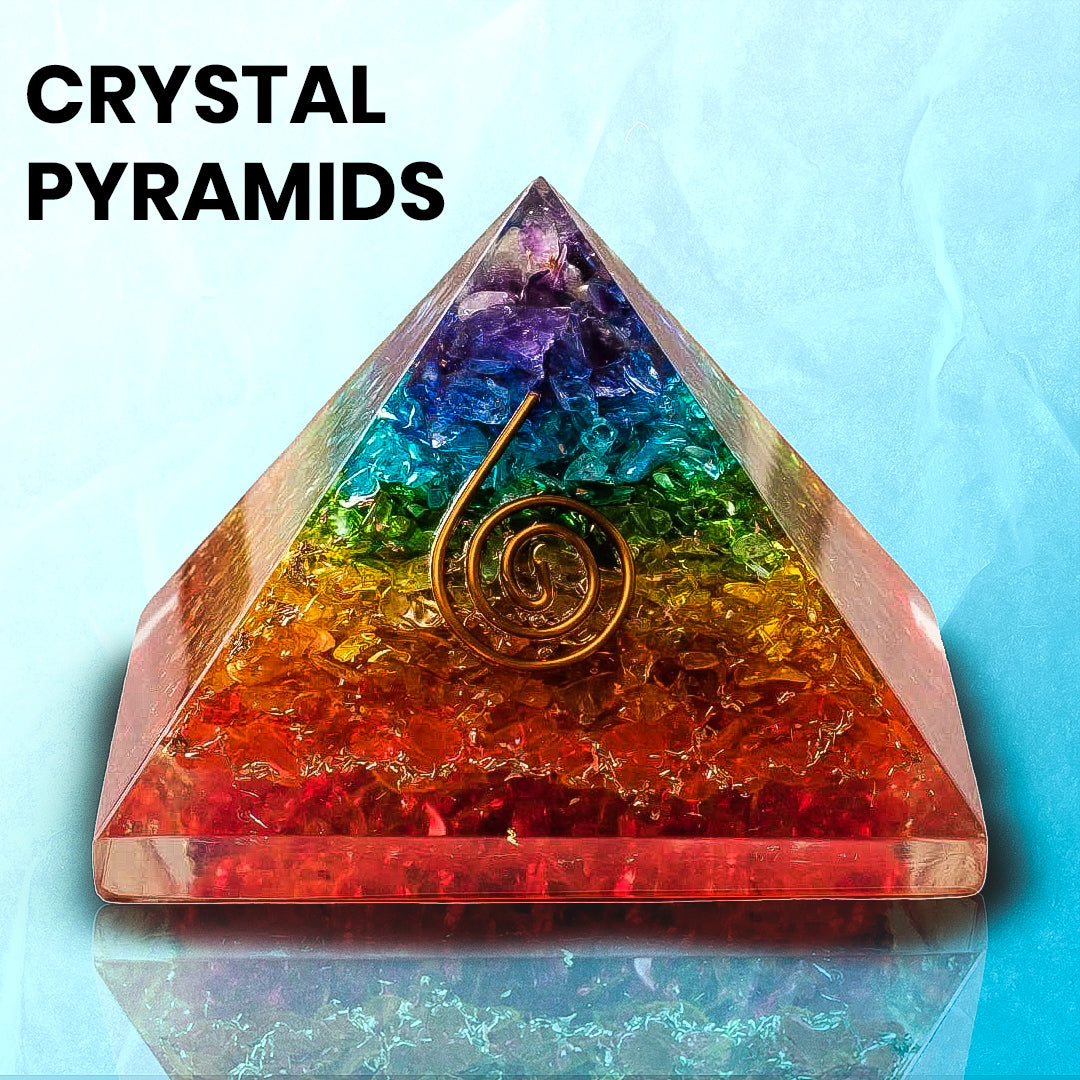 Crystal Pyramid – Energized Healing Crystal Stone for Harmony & Luck ...
