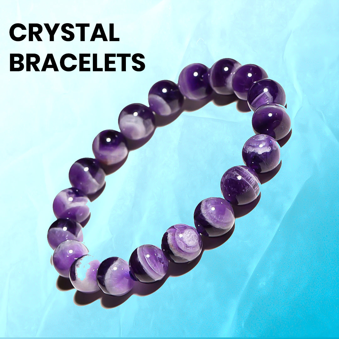 Healing Crystal Bracelets – 100% Natural Stone – Evashu Crystals